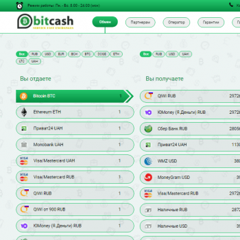 Вся информация о Bitcash.cc | One Consult